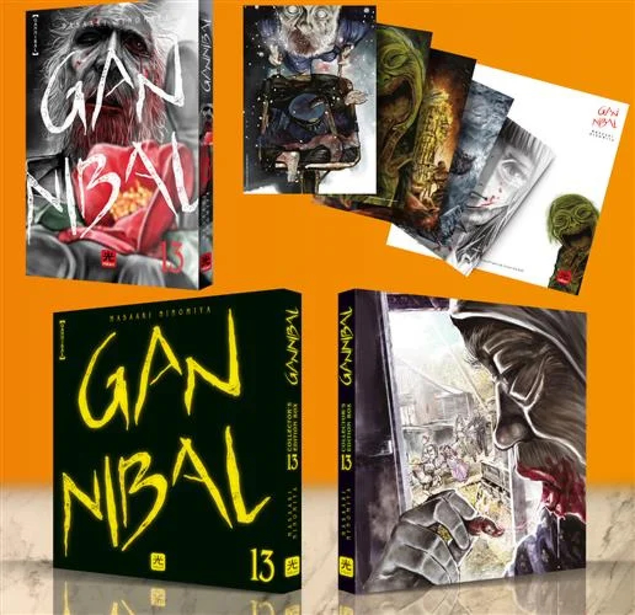GANNIBAL BOX SET VARIANT – GANNIBAL 13 (VARIANT) + 5 CARTOLINE | Chaos ...